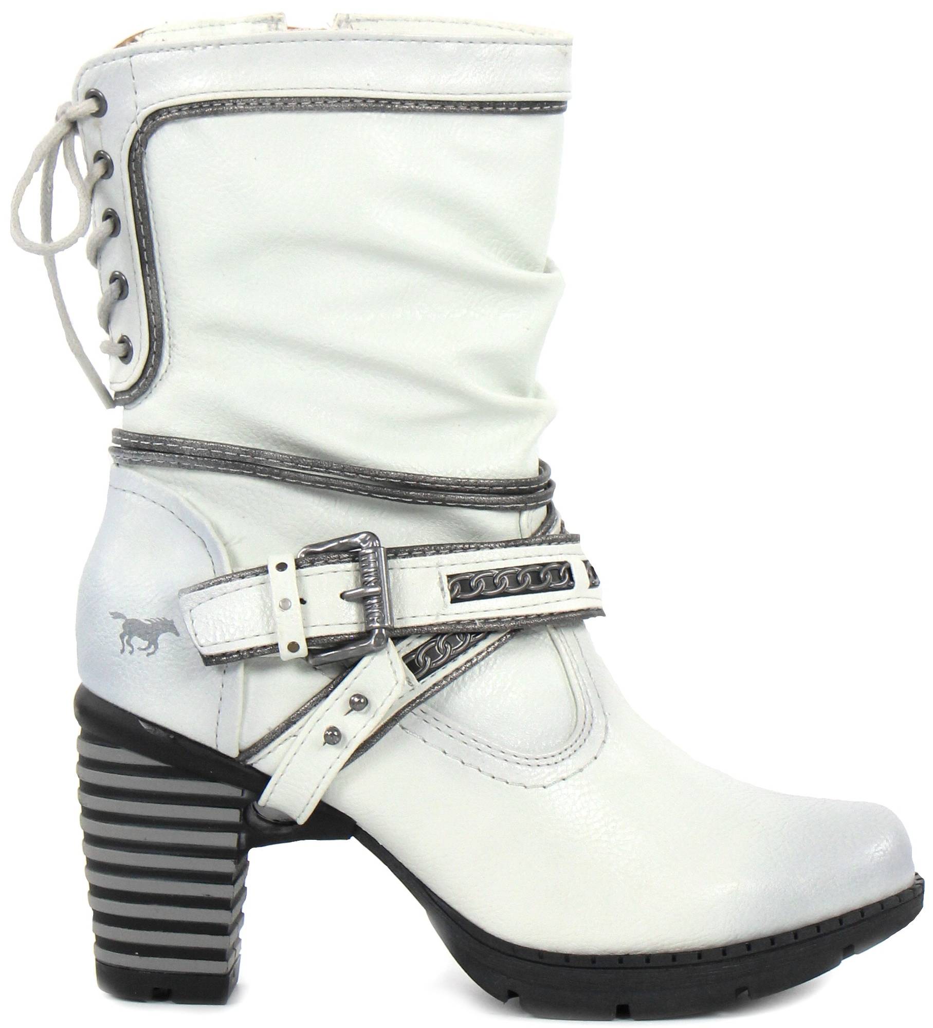 Mustang Ankle Boots 1292-603-203 ice - Stilettoshop.eu webstore