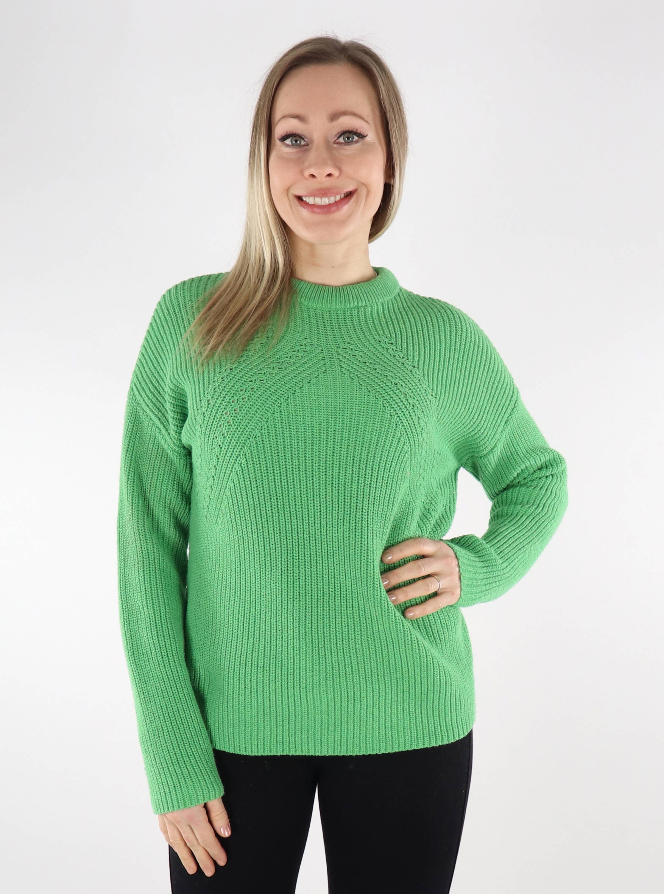 Only Life sweater green bee - Stilettoshop.euwebstore