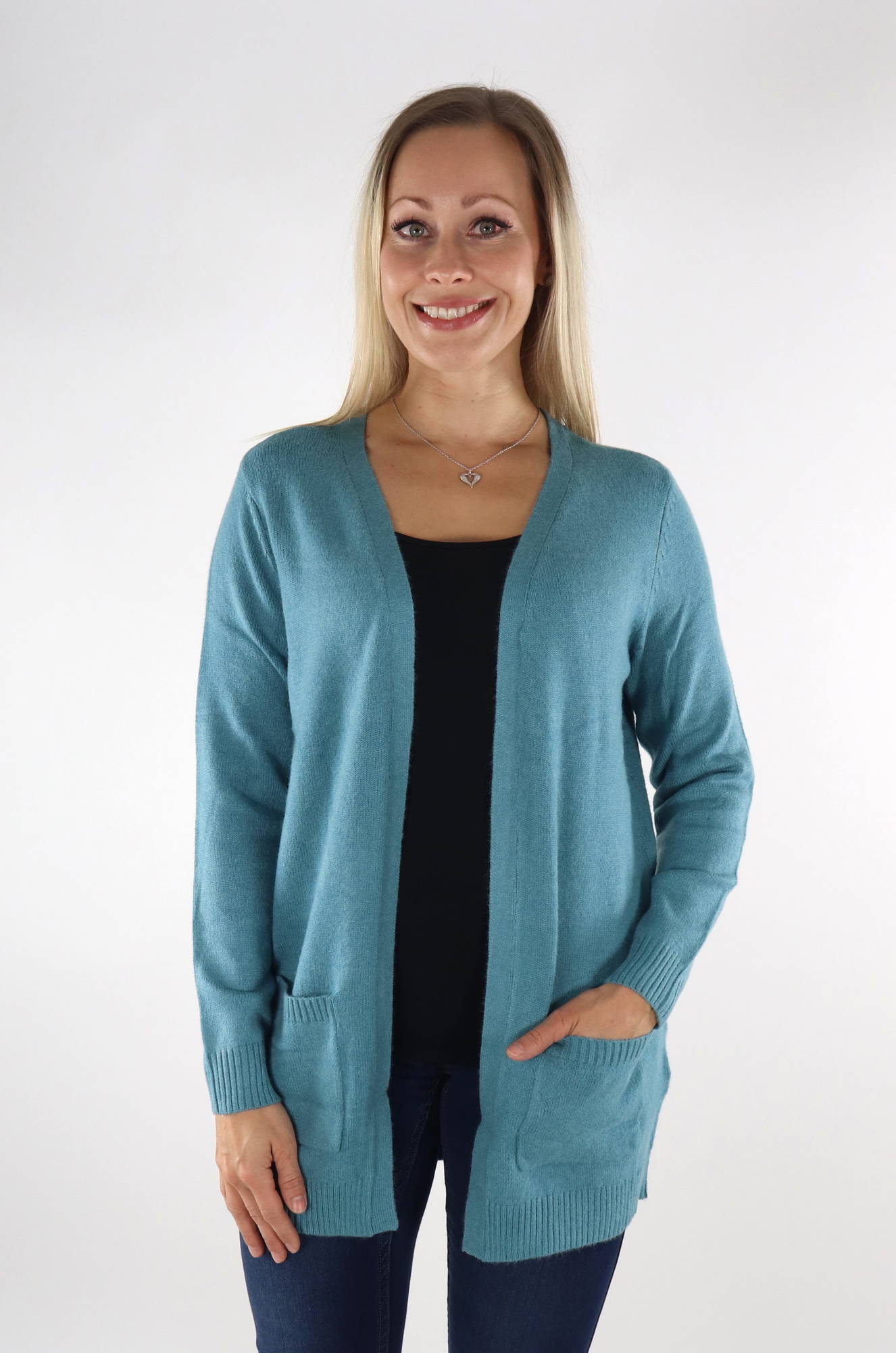 Only Cardigan Storm blue - Stilettoshop.eu webstore