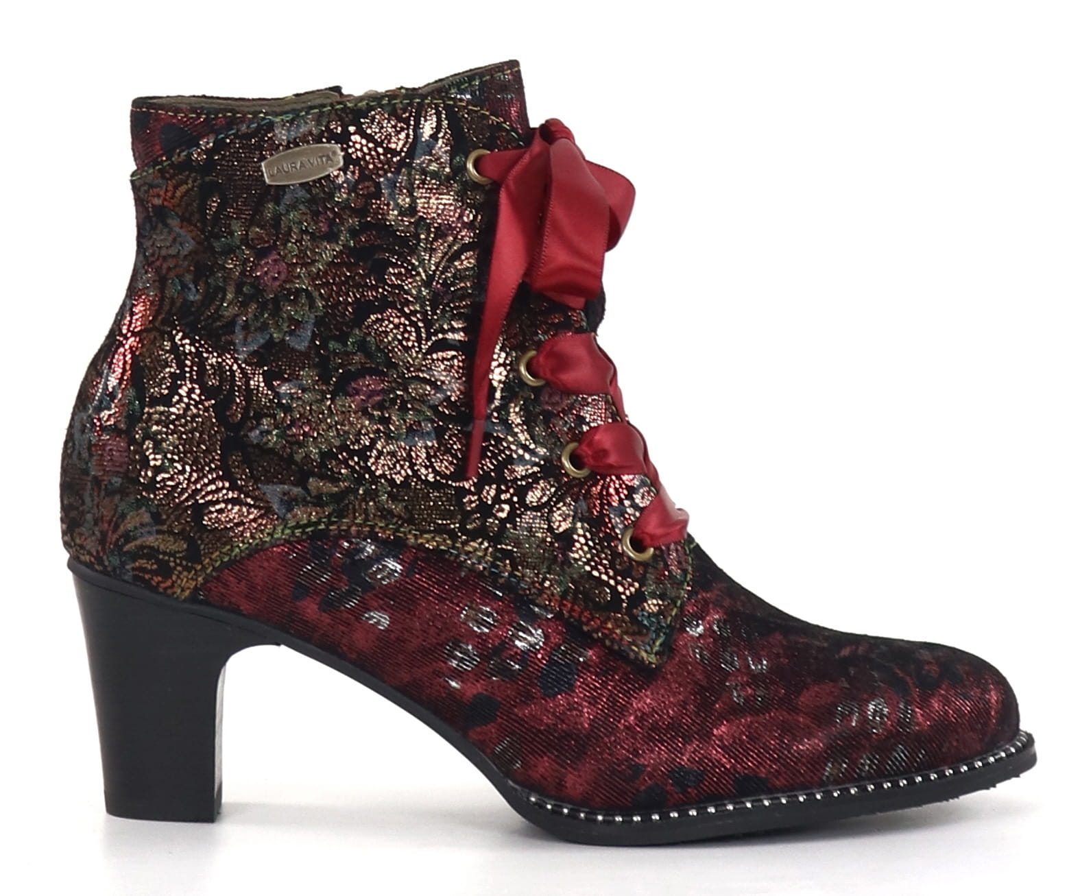 Laura Vita Ankle Boots Elcodieo 01A wine - Stilettoshop.eu webstore