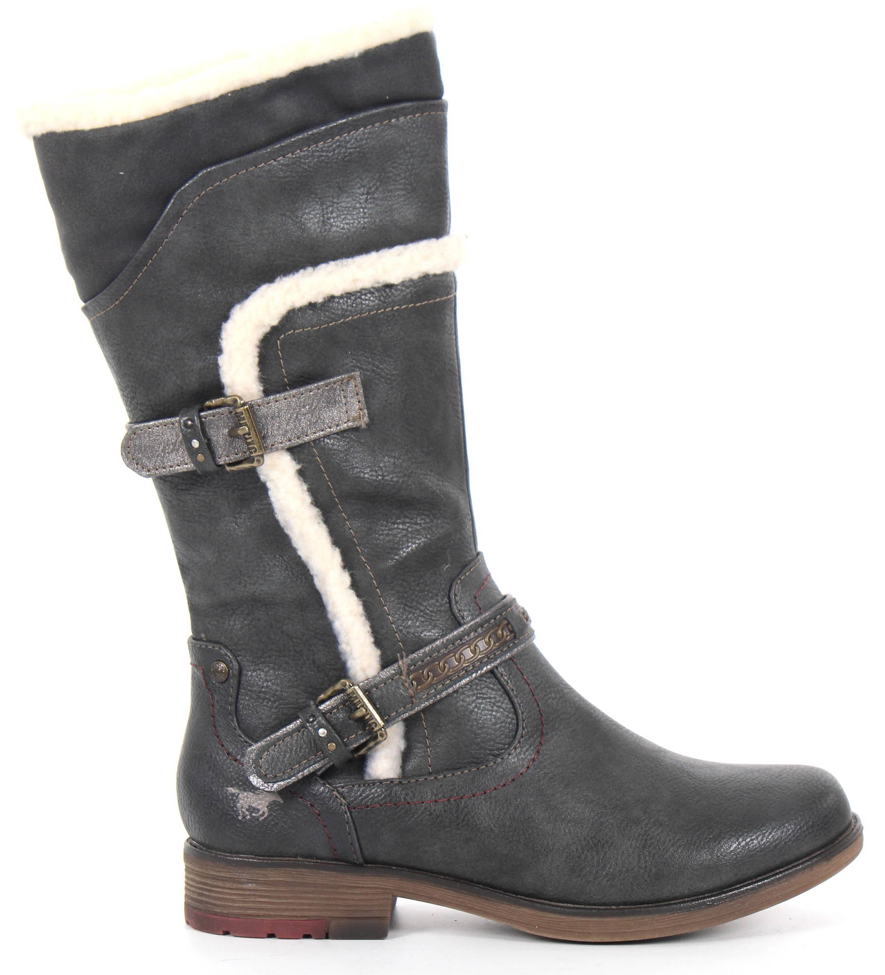 Mustang Boots 1295-605-259, Graphite - Stilettoshop.eu webstore