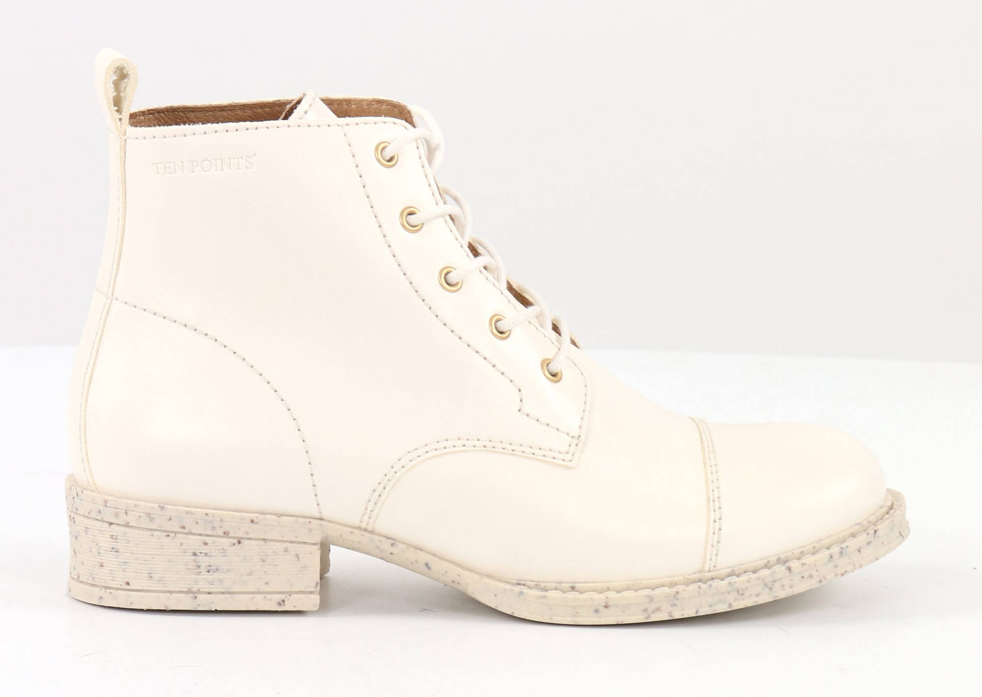 Ten Points Ankle Boots Pandora 60223 Vanilla - Stilettoshop.eu webstore