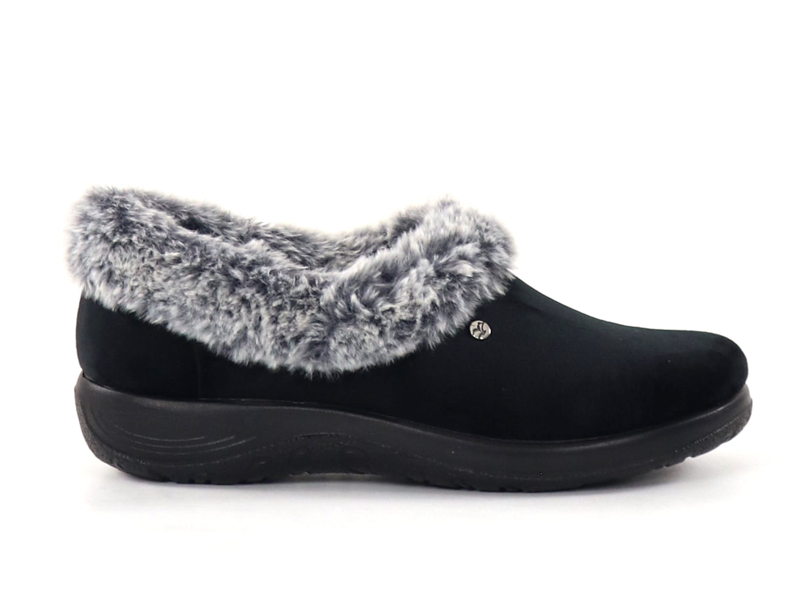 Fly Flot 572 women's morning slippers black - Stilettoshop.eu webstore