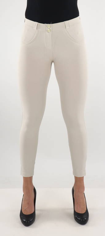 Freddy pants WR.UP® Eco 7/8 Regular Waist Super Skinny Z640 beige ...