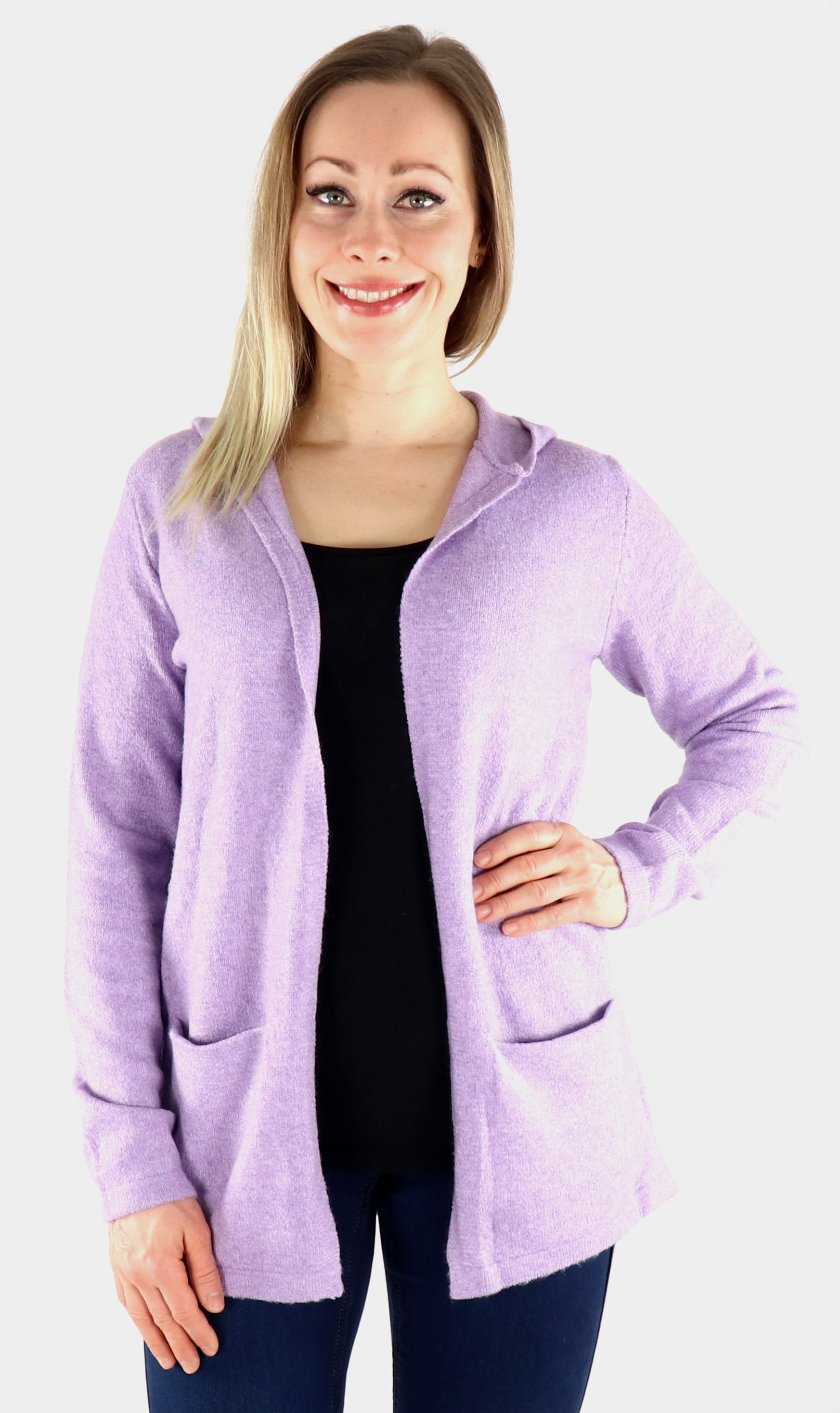 JDY Cardigan Brilliant violet Tulip - Stilettoshop.eu webstore