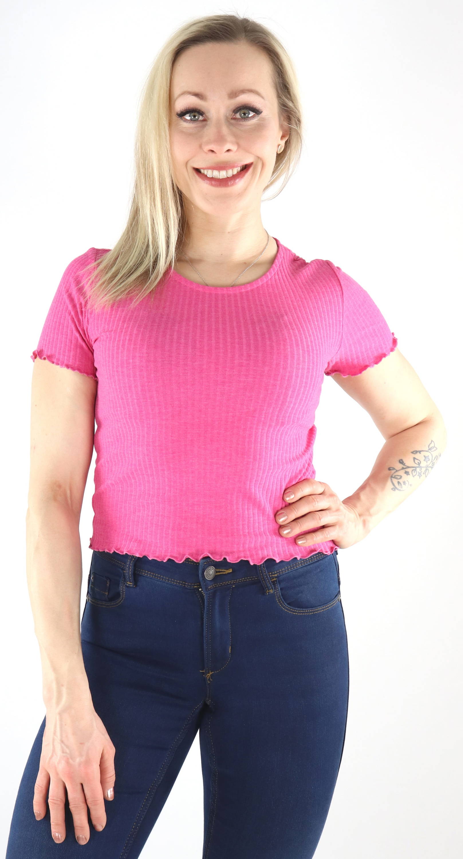 Only T-Shirt short pink yarrow - Stilettoshop.eu webstore