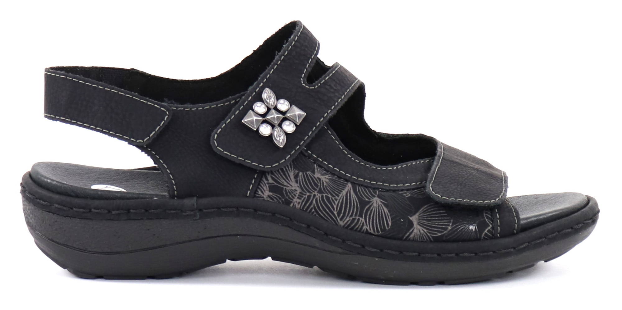 Rieker Remonte Sandals D7647-01, black - Stilettoshop.eu webstore