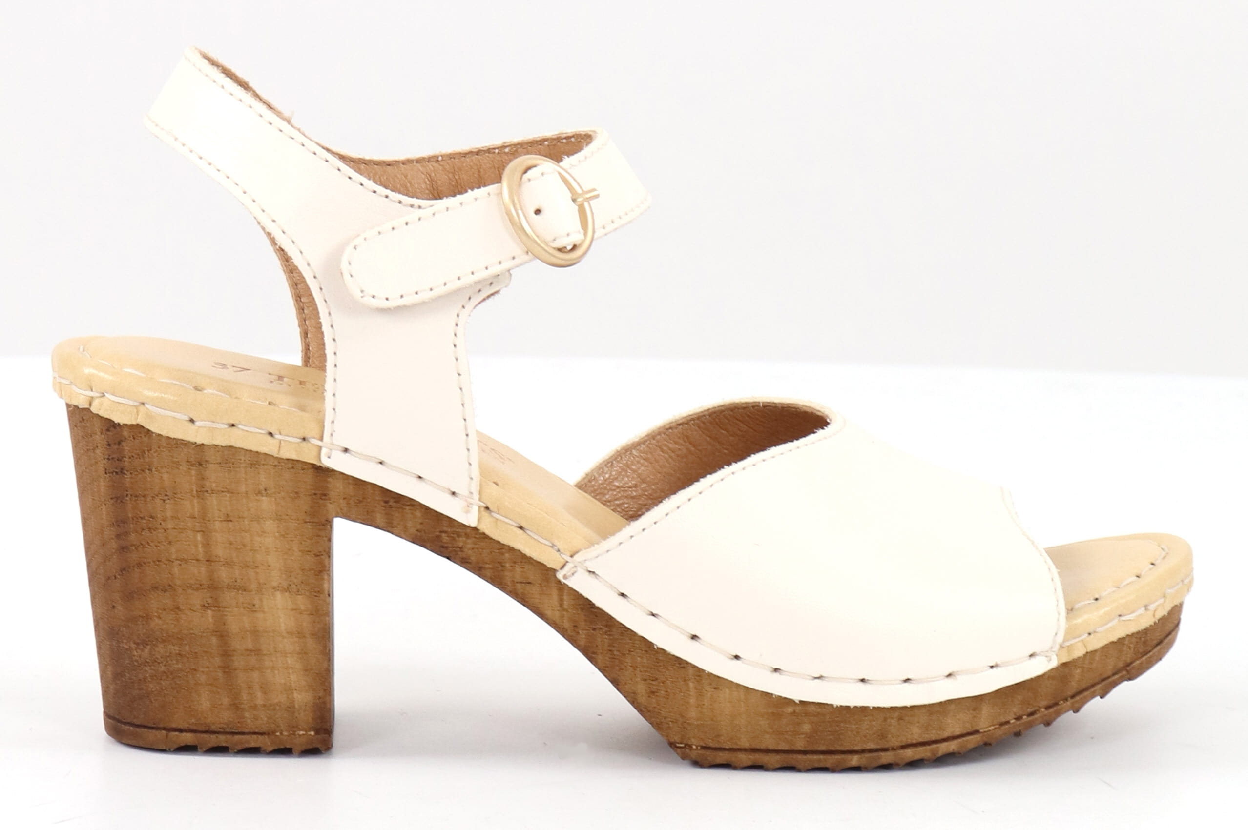 Ten Points Amelia Sandals 60259, Vanilla - Stilettoshop.eu webstore