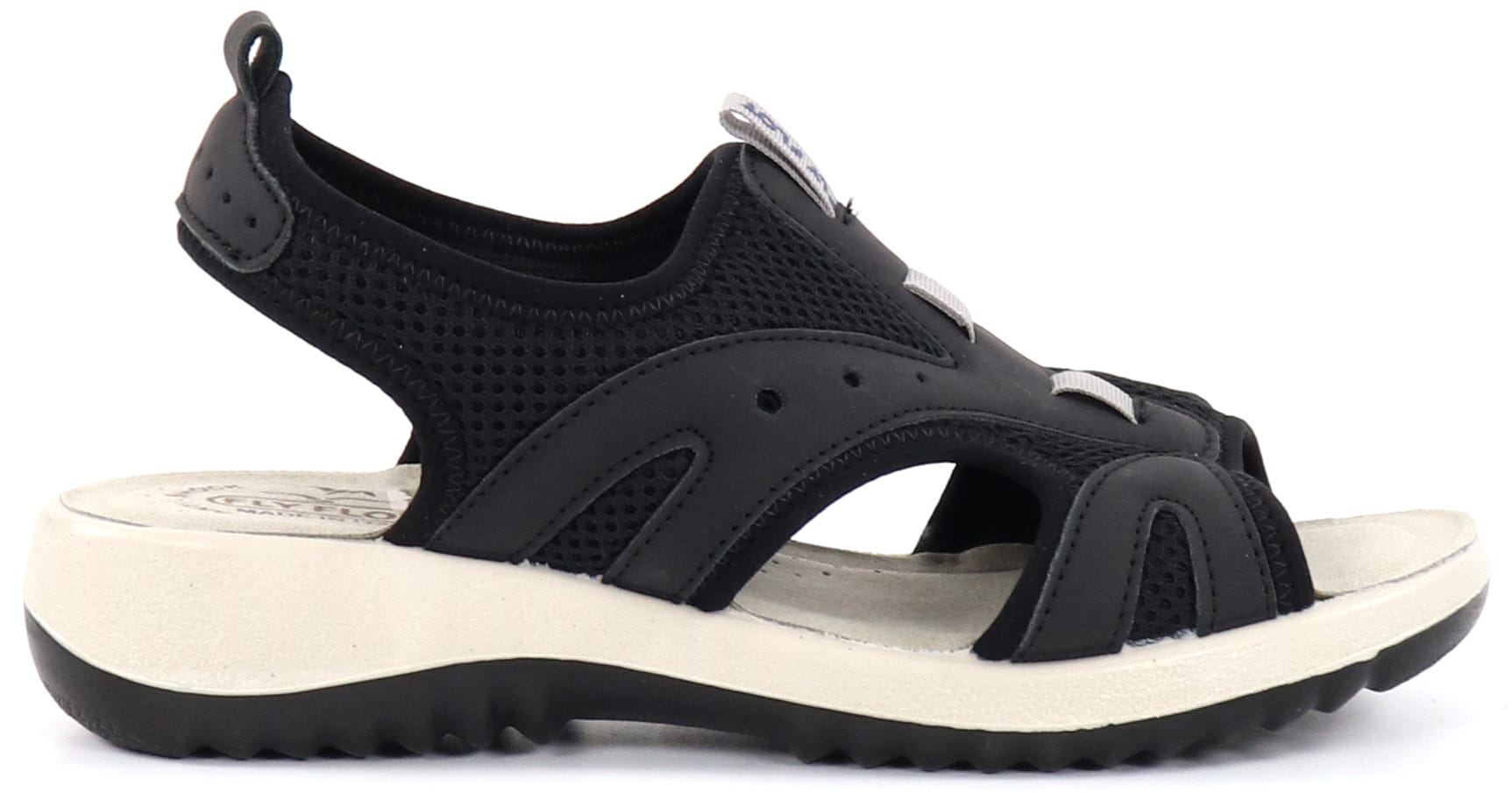 Fly Flot Sandals 5716-82 nero - Stilettoshop.eu webstore