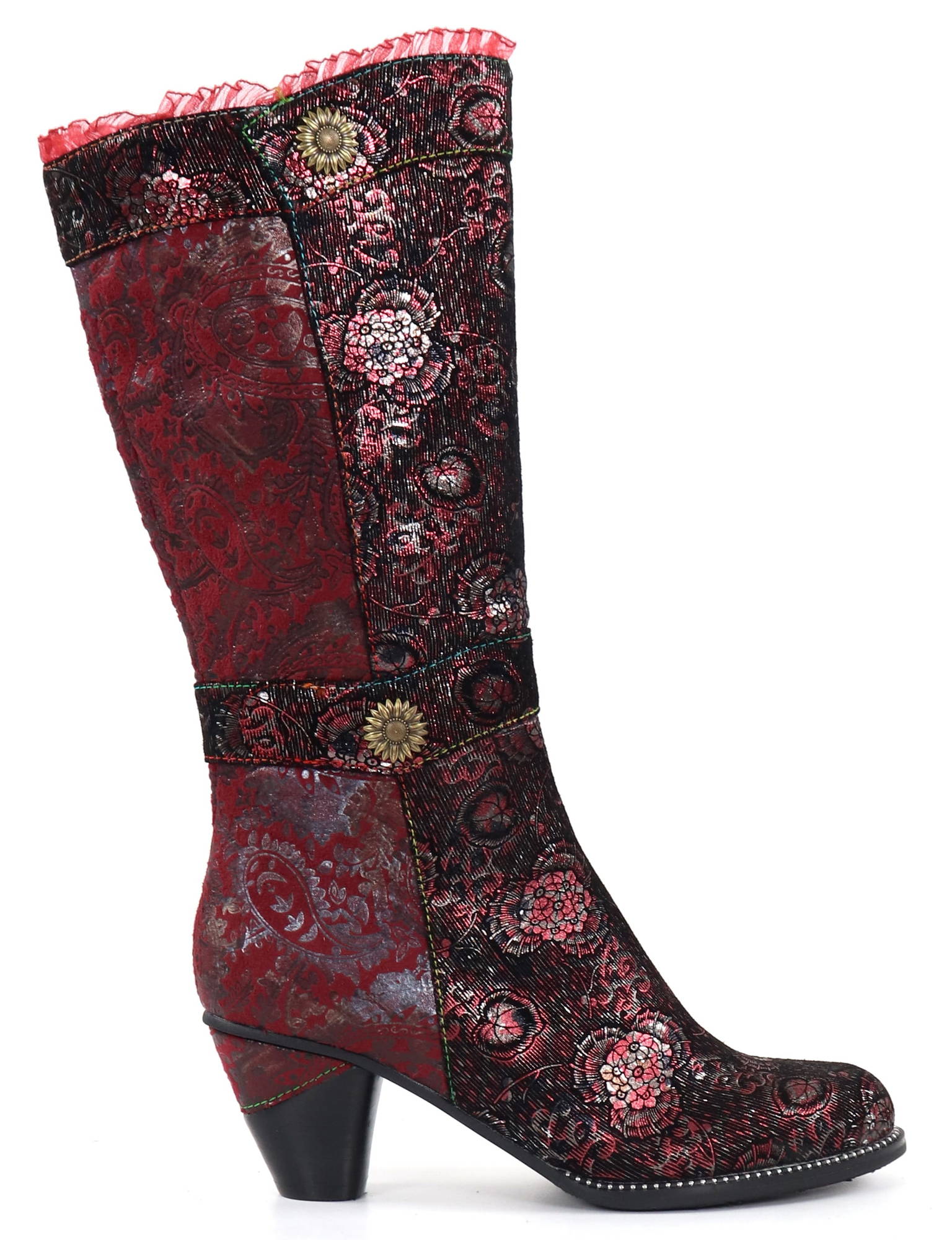 Laura Vita Boots Alcizeeo 172 wine - Stilettoshop.eu webstore