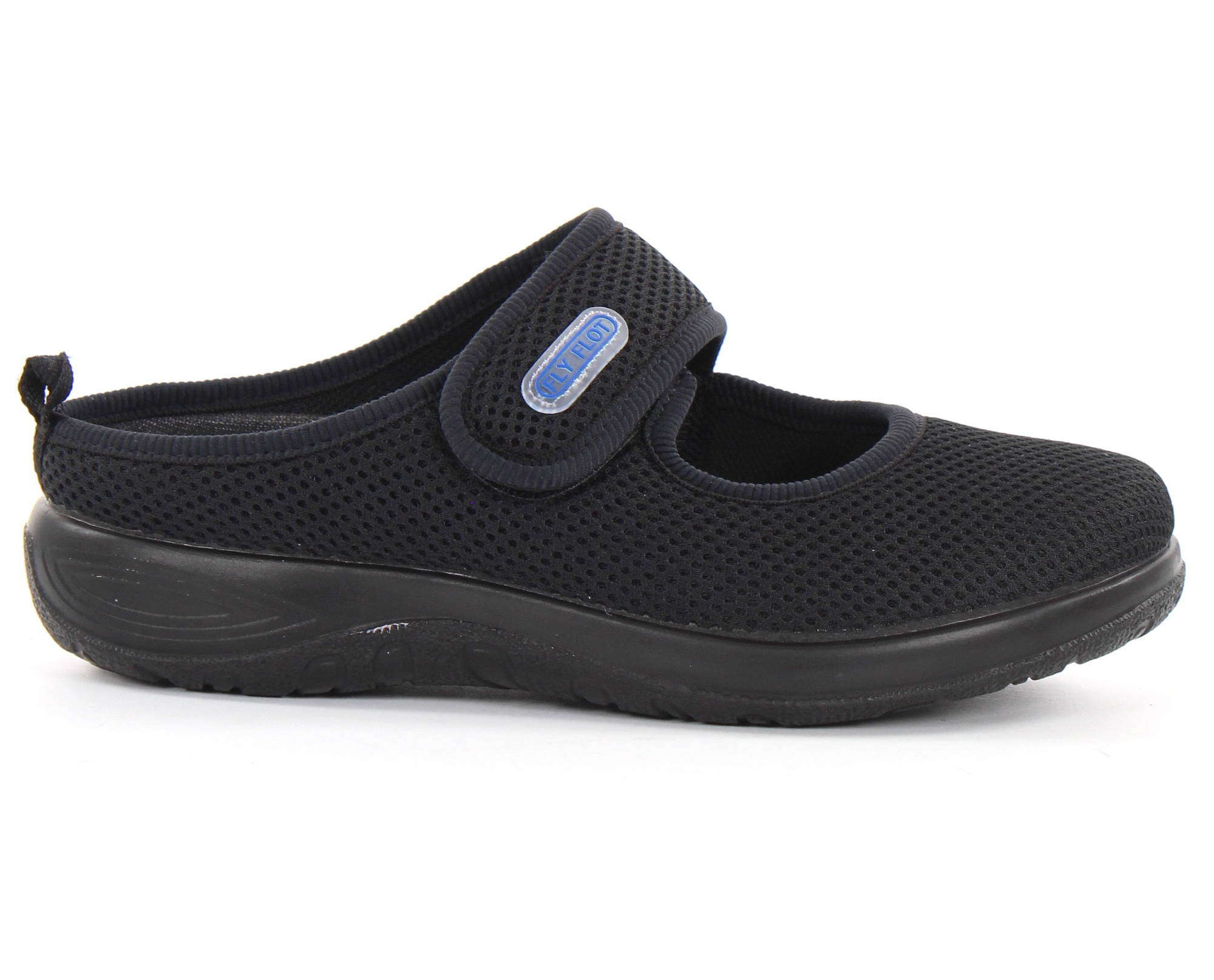 Fly Flot Mules 533, Black - Stilettoshop.eu webstore