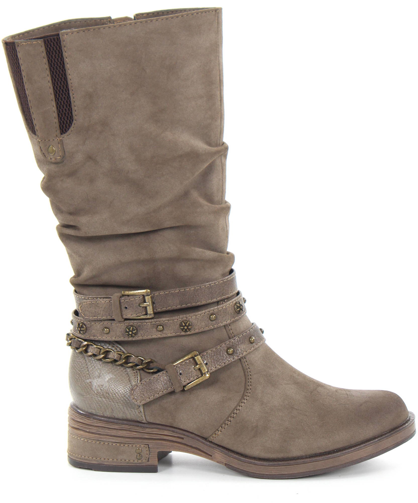 Mustang Boots 1293-520-318, Taupe - Stilettoshop.eu webstore