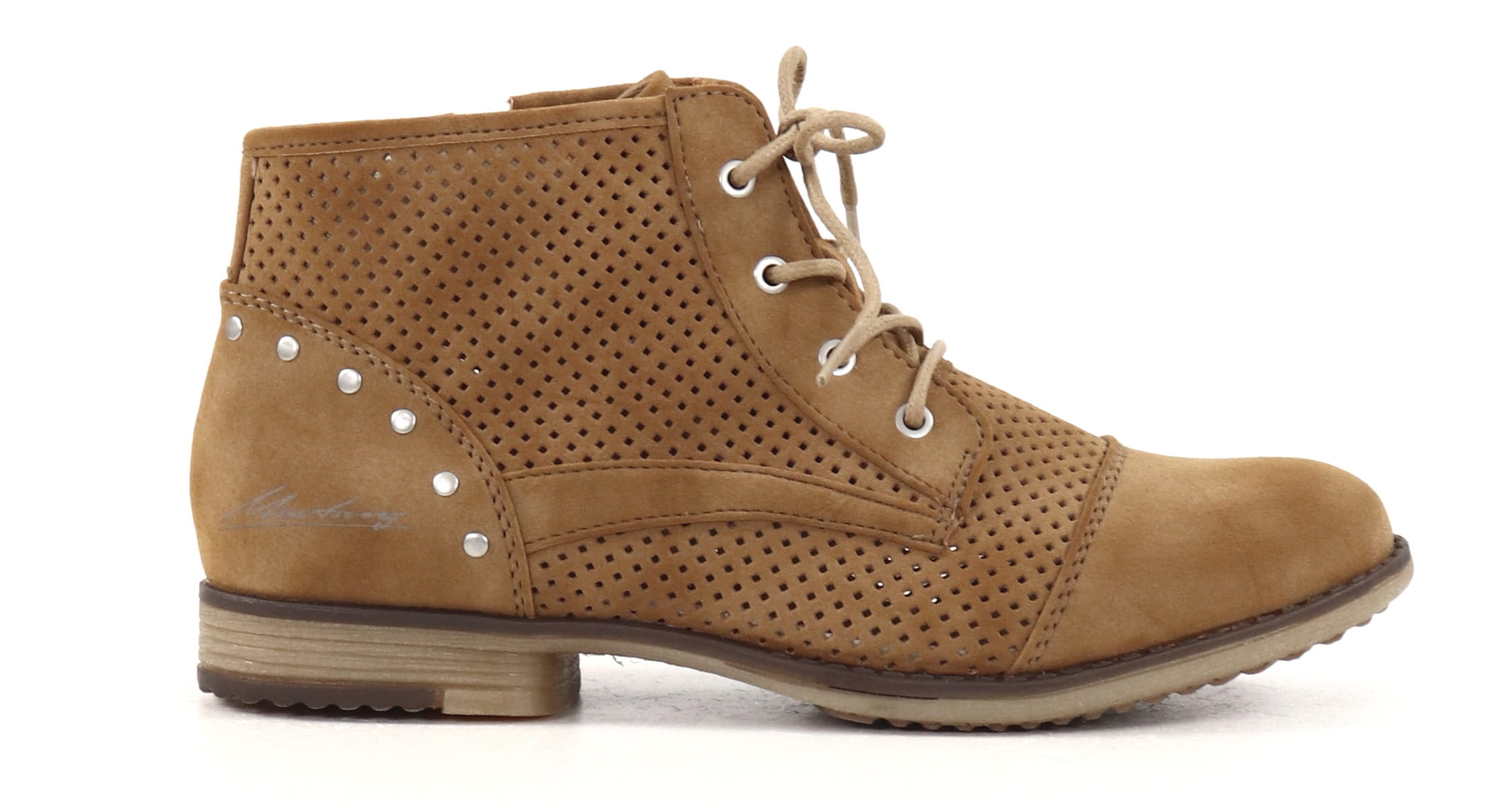 Mustang Ankle Boots 1382-52-307, Cognac - Stilettoshop.eu webstore