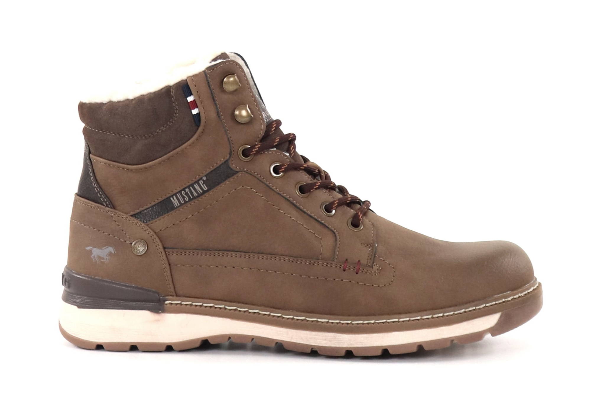 Mustang men's ankle boots 4141-610-3 brown - Stilettoshop.eu webstore