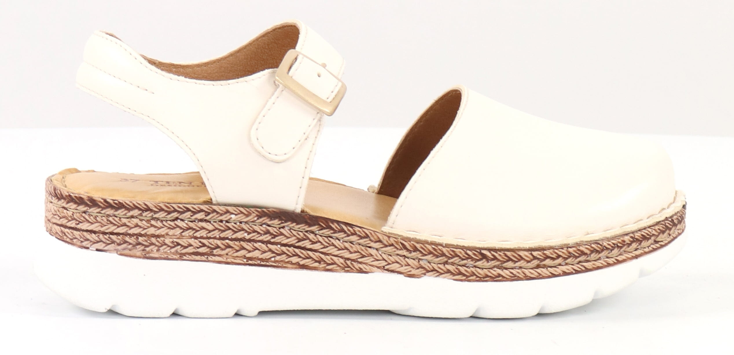Ten Points Maya Sandals 60267 Vanilla - Stilettoshop.eu webstore
