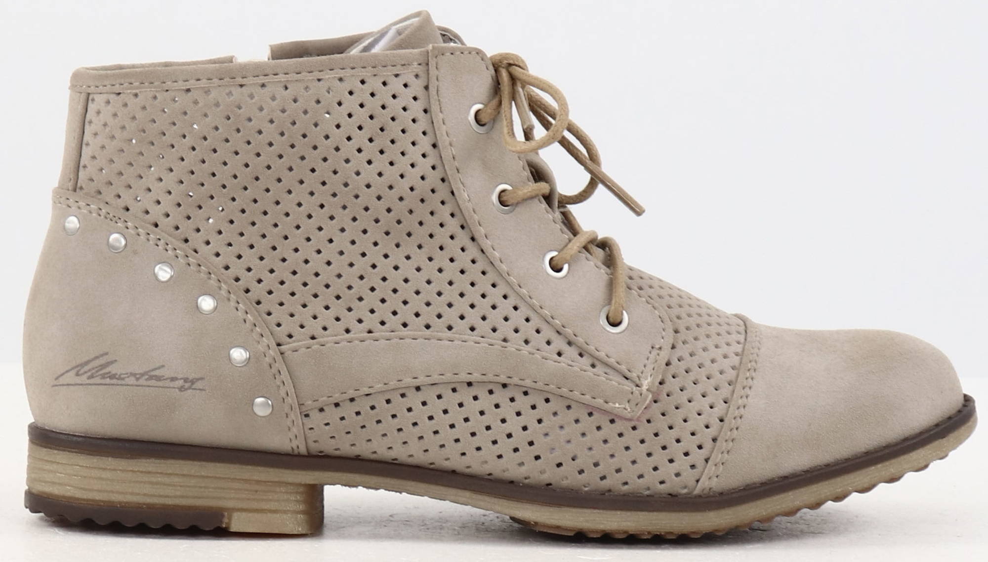 Mustang Ankle Boots 1382-502-4 beige - Stilettoshop.eu webstore