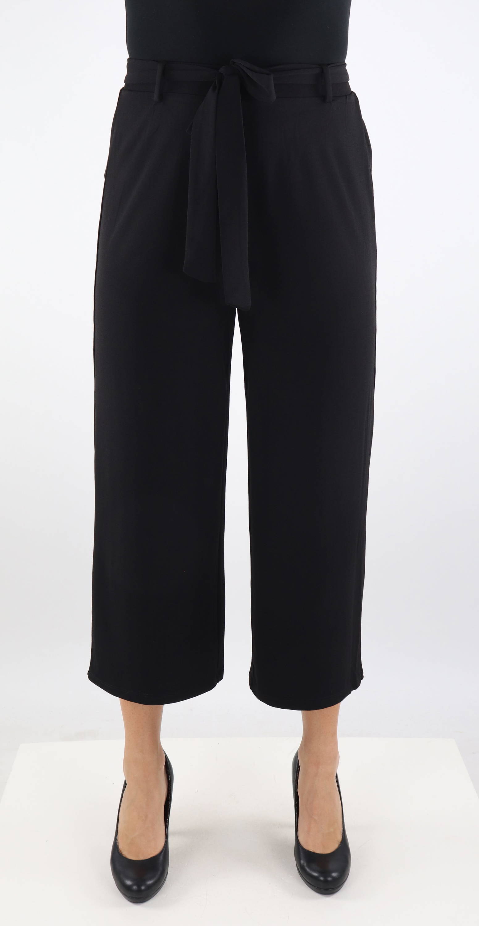 Vero Moda Pants hr loose, black - Stilettoshop.eu webstore