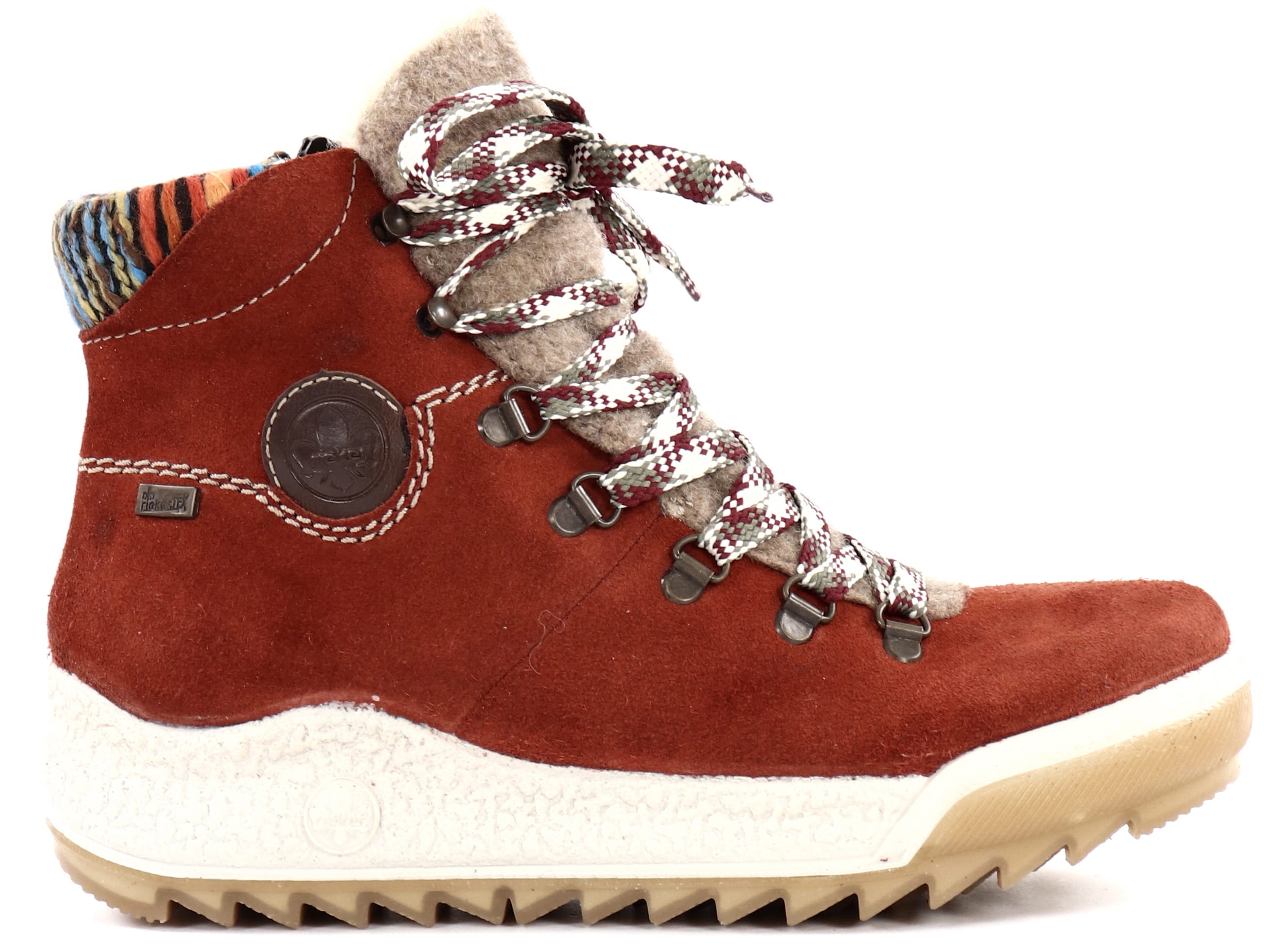 Rieker Ankle Boots Y4741-38, orange red - Stilettoshop.eu webstore