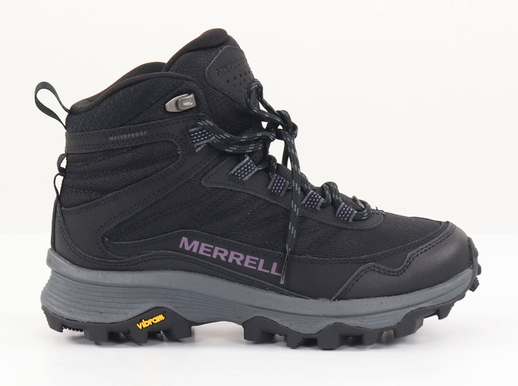 Merrell Studded Shoes Moab thermo, black - Stilettoshop.eu webstore