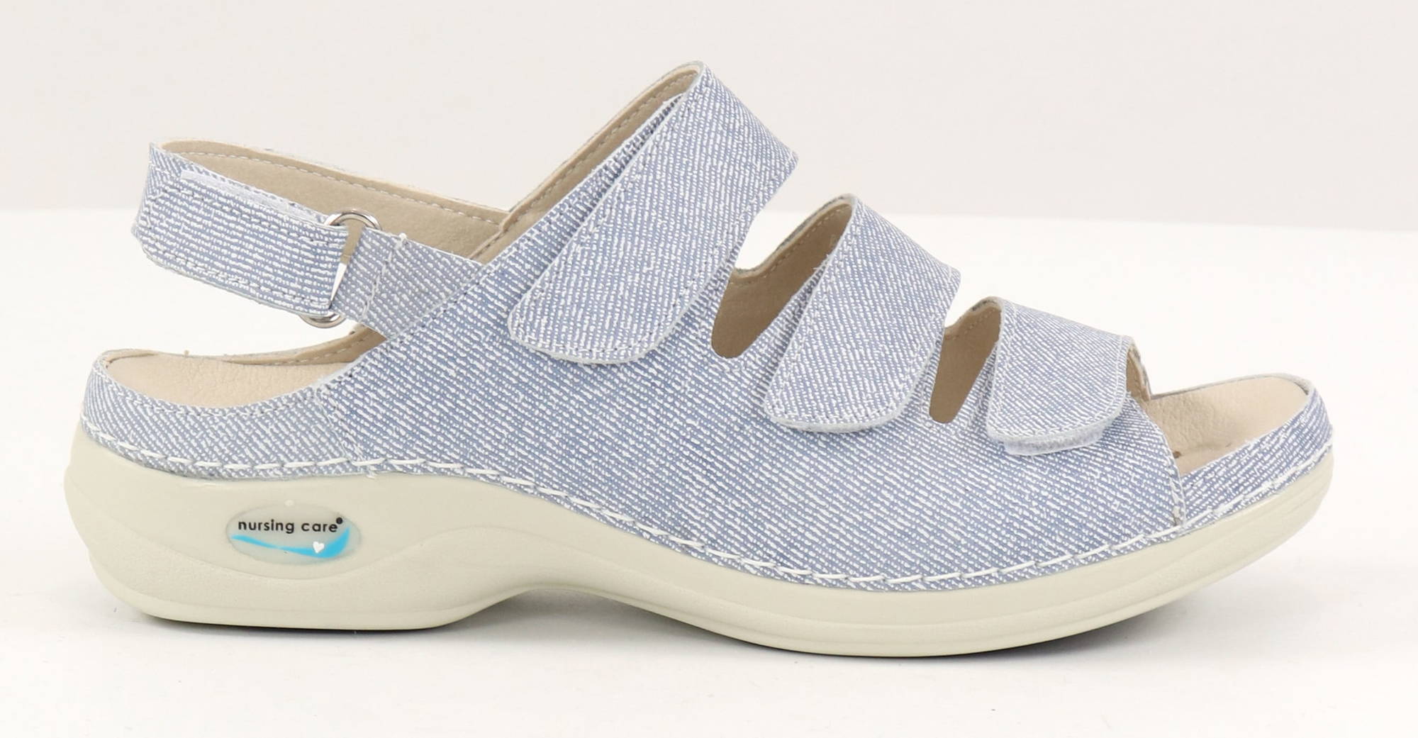 Nursing Care Machine Washable Sandals leather WG17F5 jeans ...