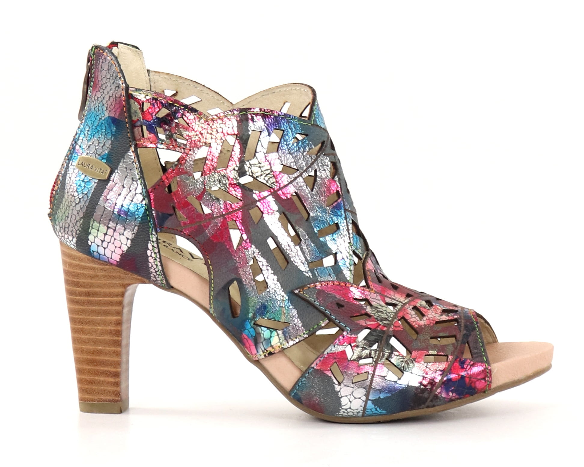 Laura Vita Sandals Albane 0482 noir - Stilettoshop.eu webstore