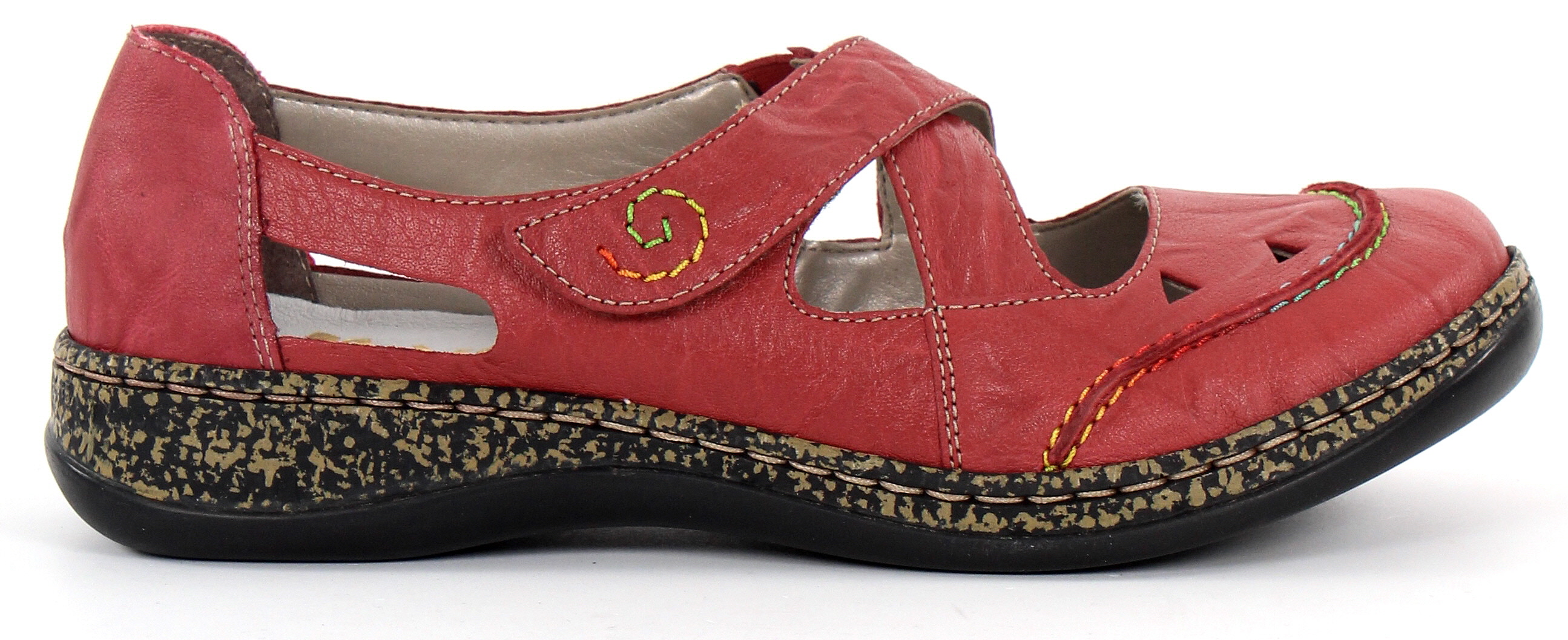 Rieker Walking Shoes 46335-33, Red - Stilettoshop.eu webstore