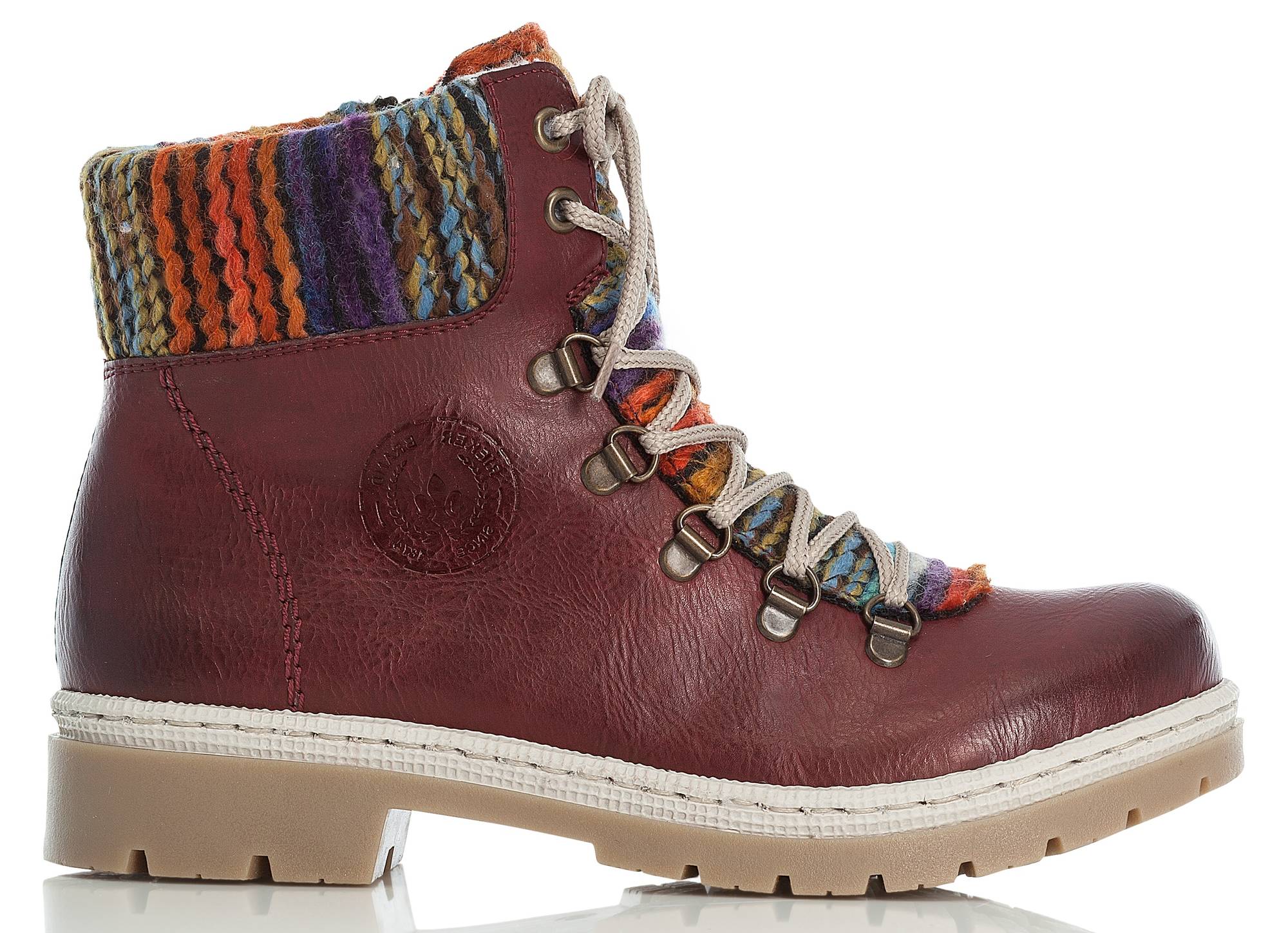 Rieker Ankle boots Y9432-35 red - Stilettoshop.eu webstore