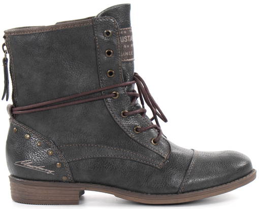 Mustang Ankle Boots 1157-508-259 graphite - Stilettoshop.eu webstore